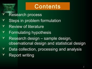 Chapter 2 (research process) | PPT