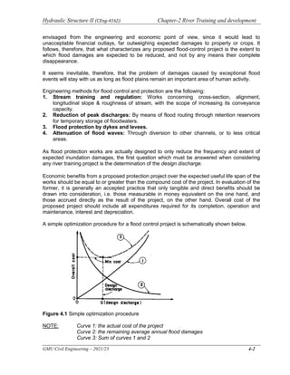 Chapter-2 River Training Works.pd hydraulic structure | PDF