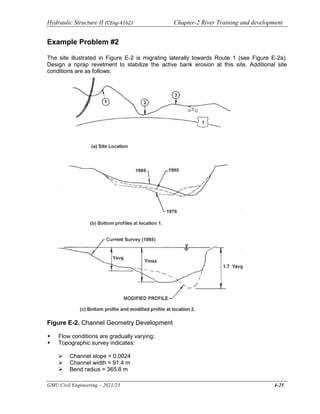 Chapter-2 River Training Works.pd hydraulic structure | PDF
