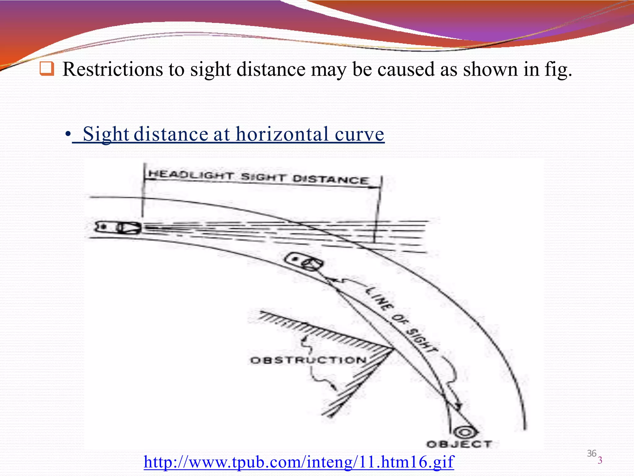 Chapter 2 Road geometrics | PPTX