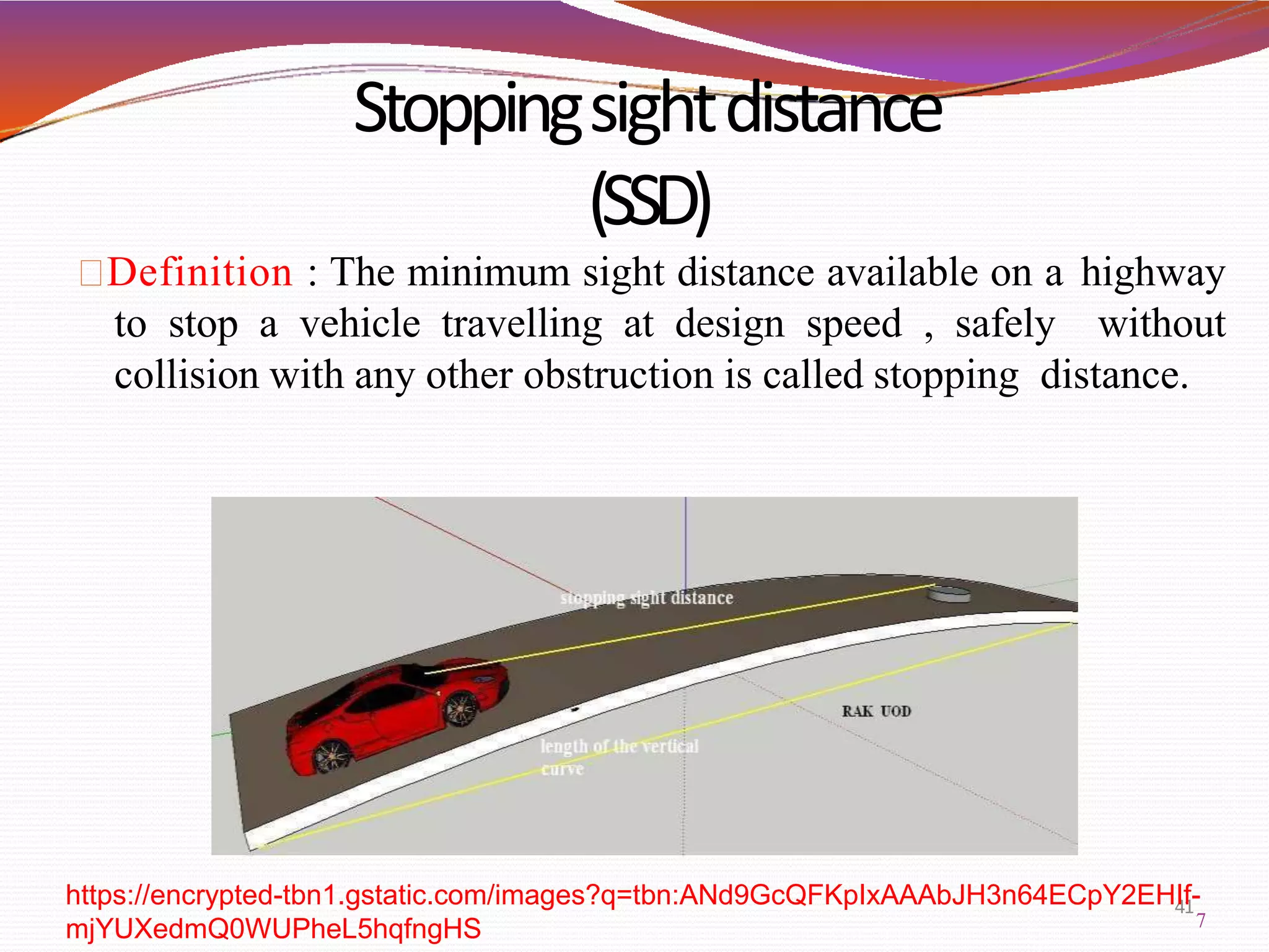 Chapter 2 Road geometrics | PPTX