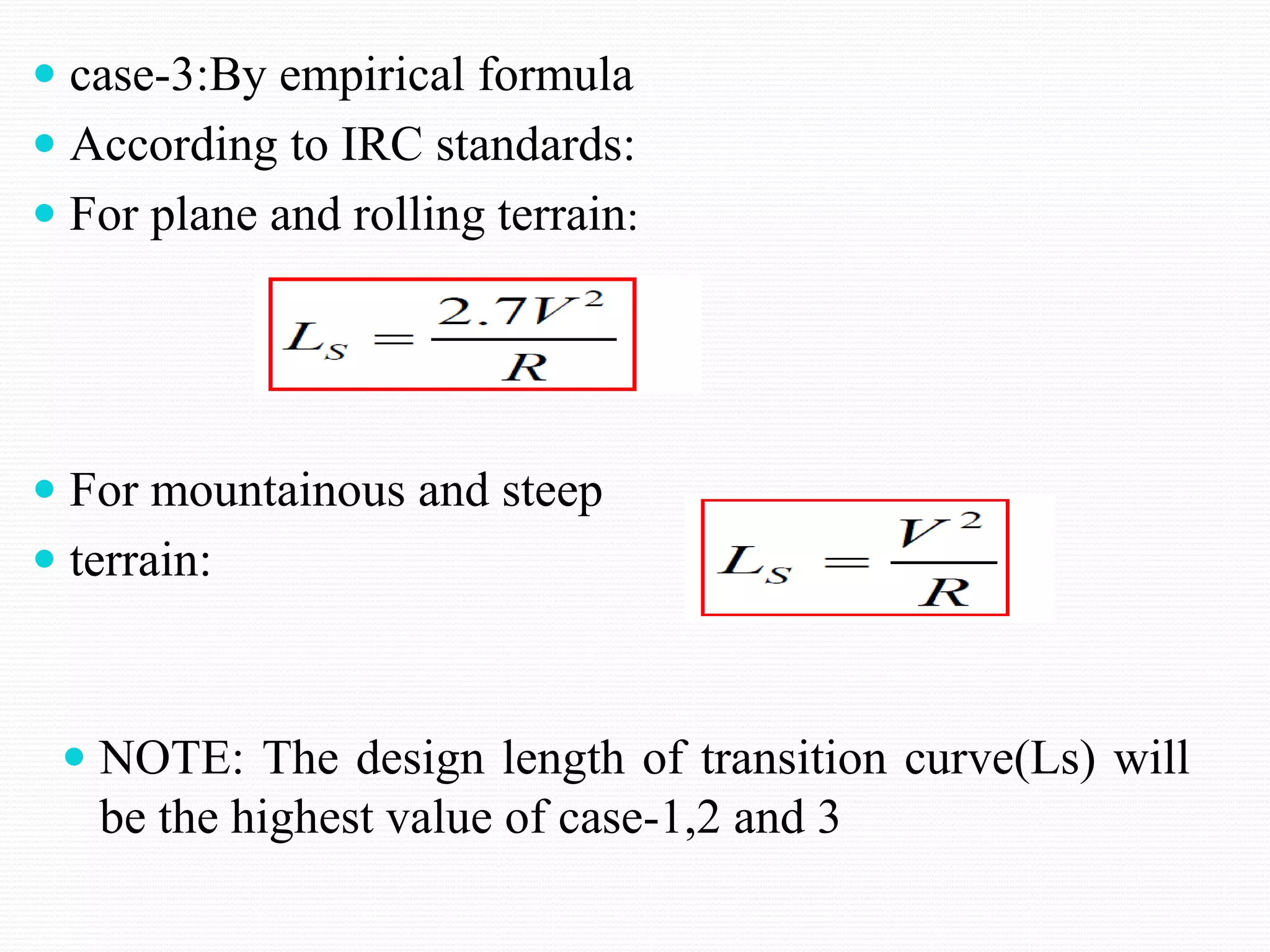 Chapter 2 Road geometrics | PPTX