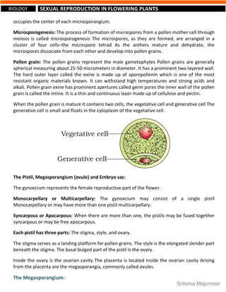 CBSE - Grade 12 - Science - Biology - Ch -2 - Sexual Reproduction In ...