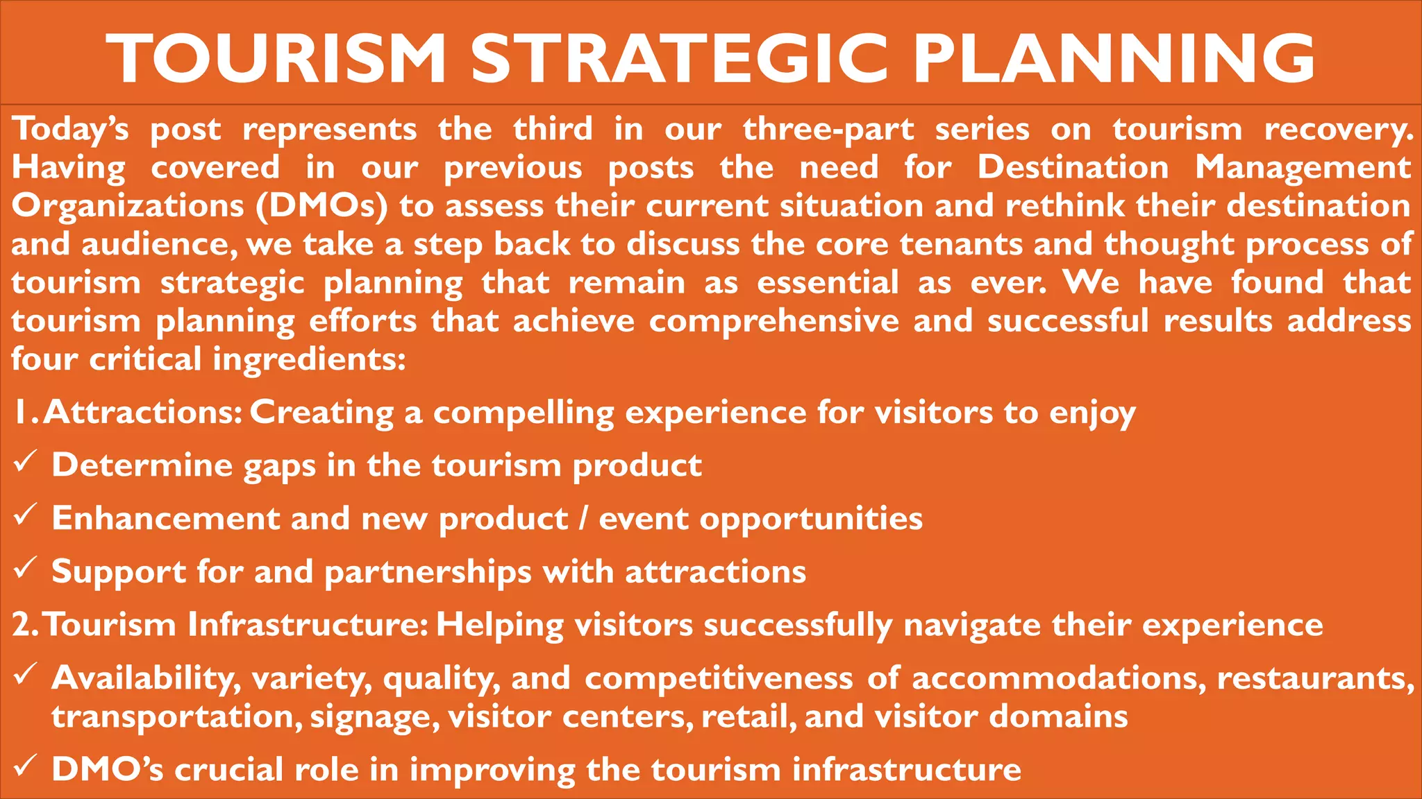 Chapter 2 Strategic Planning and Management (Destination Management) | PDF