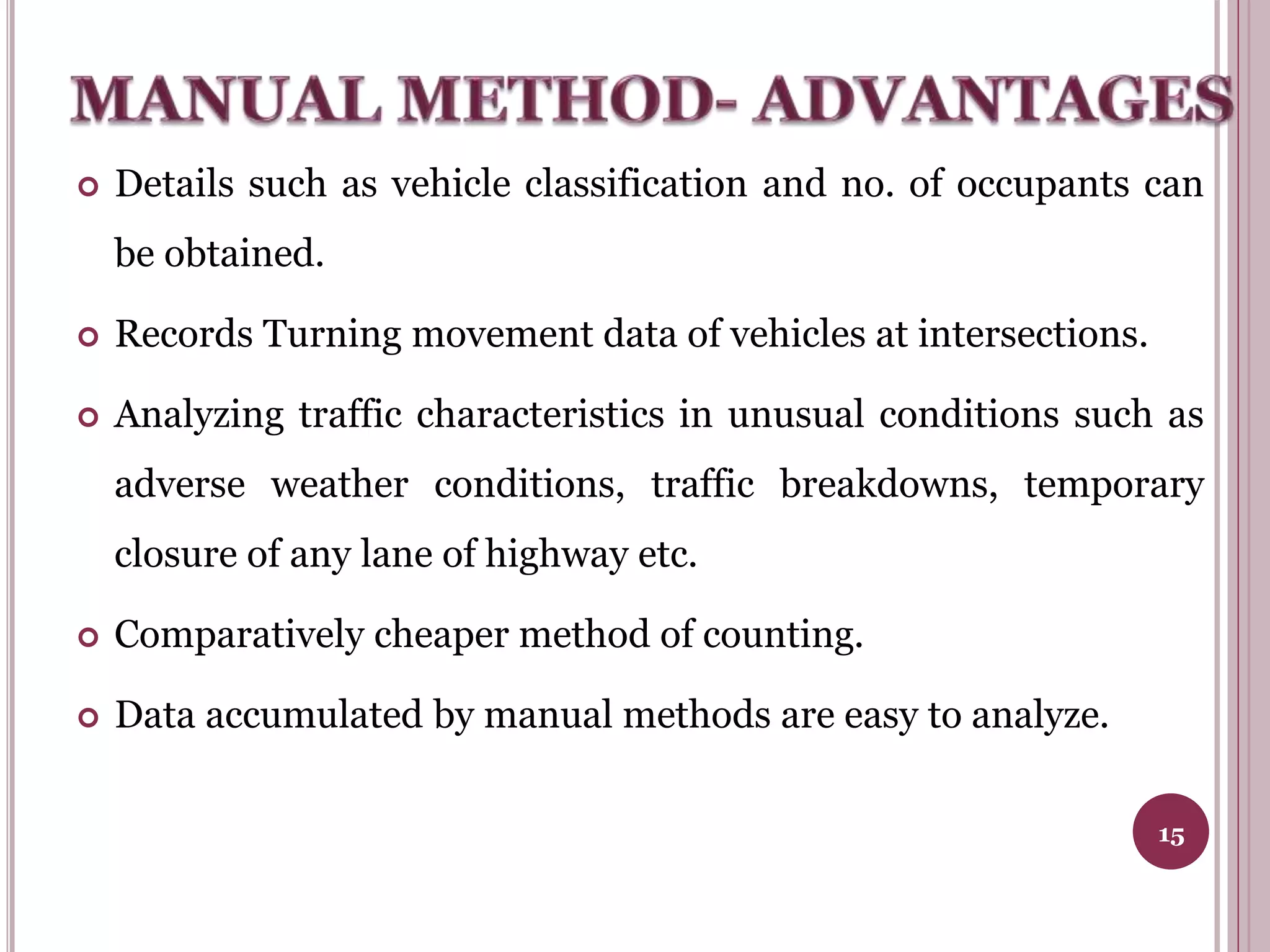 Chapter 2 traffic studies | PPTX
