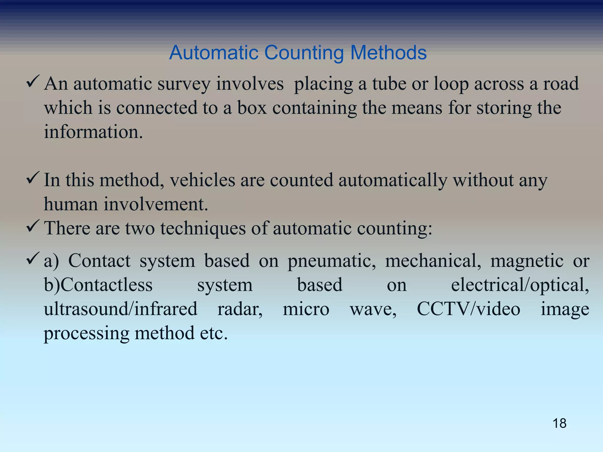 Chapter 2 traffic studies | PPTX