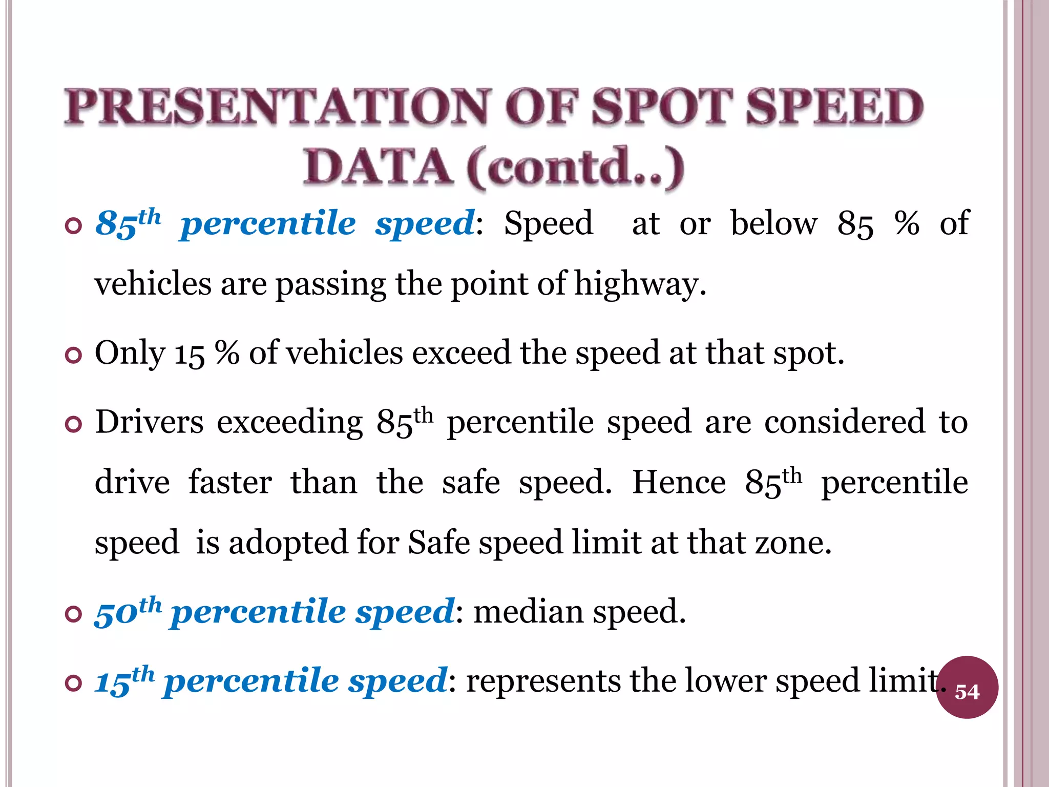 Chapter 2 traffic studies | PPTX