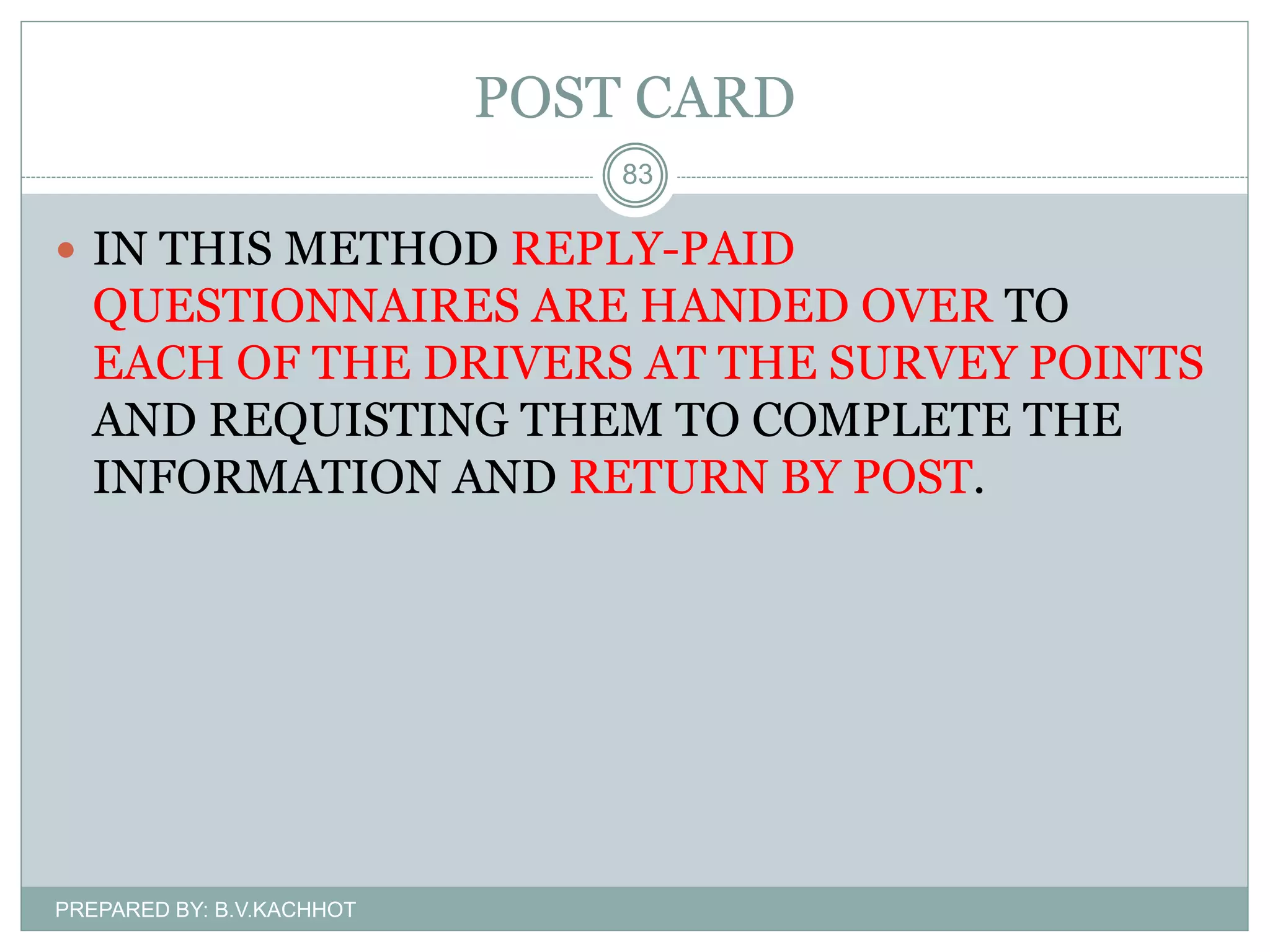 Chapter 2 traffic studies | PPTX