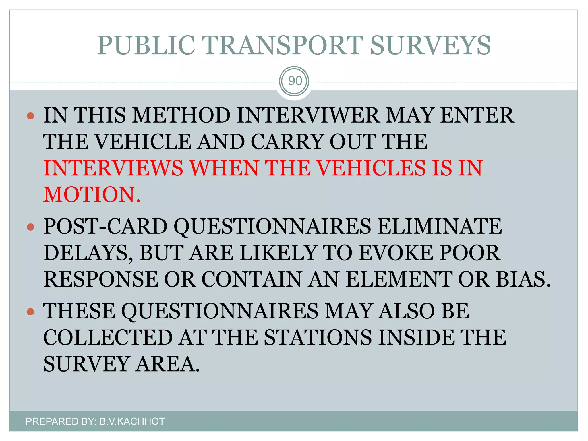 Chapter 2 traffic studies | PPTX