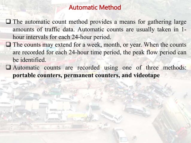 Chapter 2 traffic studies | PPTX