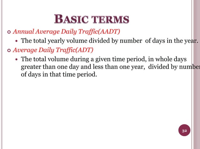 Chapter 2 traffic studies | PPTX