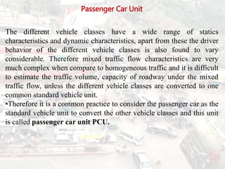 Chapter 2 traffic studies | PPTX