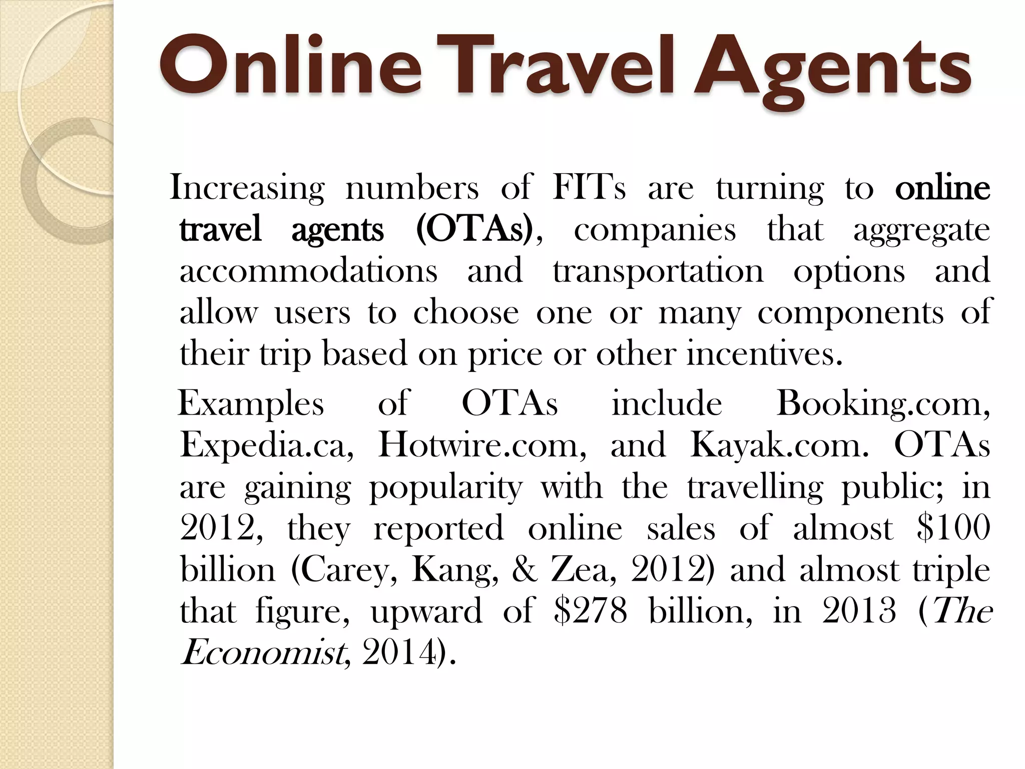 Types of Tour Operations (Travel Agency & Tour Operations) | PDF