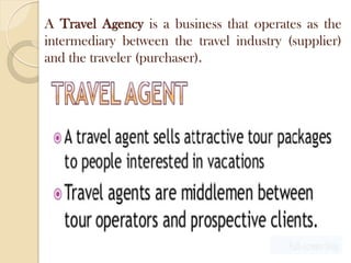 Types of Tour Operations (Travel Agency & Tour Operations) | PDF