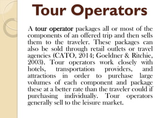 Types of Tour Operations (Travel Agency & Tour Operations) | PDF