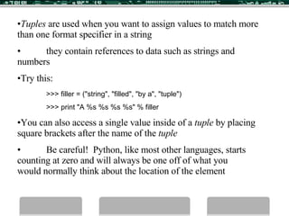 Python Programming - Chapter 3 | PPT