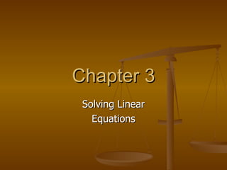 Chapter 3 | PPT