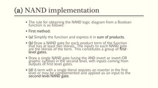 Chapter 3: Simplification of Boolean Function | PPTX