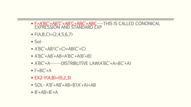 Chapter 3: Simplification of Boolean Function | PPTX