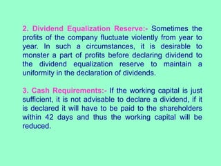 Divisible profit & Dividend | PPT