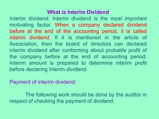 Divisible profit & Dividend | PPT