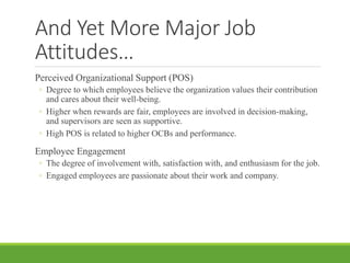 Attitudes and Job Satisfaction | PPT