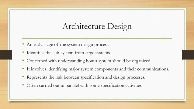 Architecture Design in Software Engineering | PDF | Databases ...