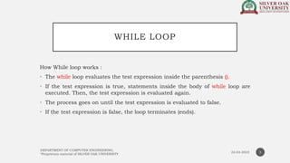Loop and while Loop | PDF