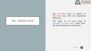 Loop and while Loop | PPT