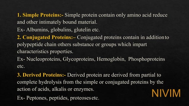 Hospital Pharmacy Chapter 3 Proteins Ppt Pptx