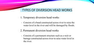 chapter-3.pptx: CHANNEL HEADWORKS AND CANALS | PPT