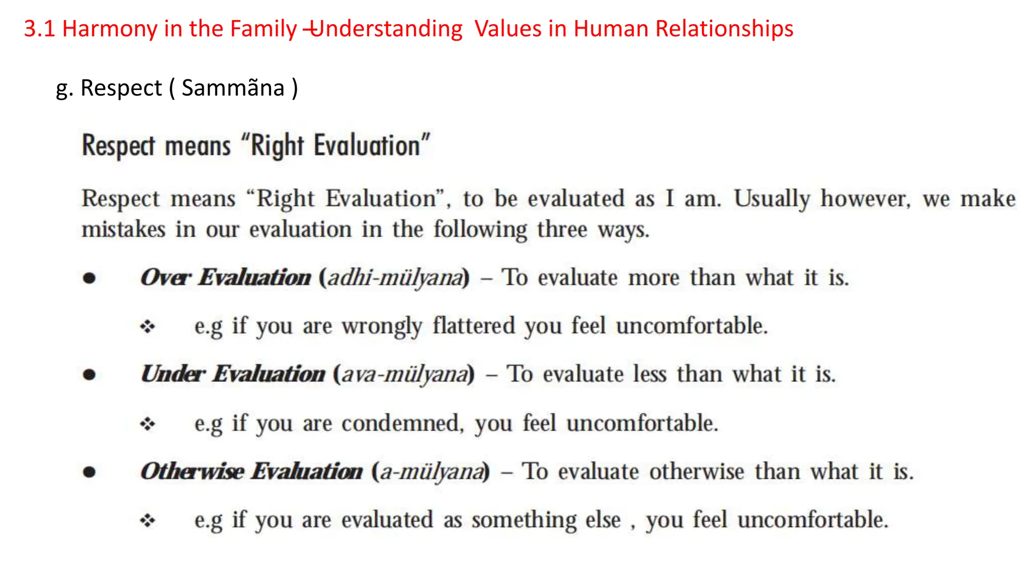 UNIVERSAL HUMAN VALUES - Harmony in the Family and Society | PPTX