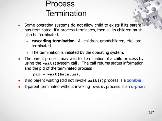 Operating Systems - Process Scheduling Management | PPTX