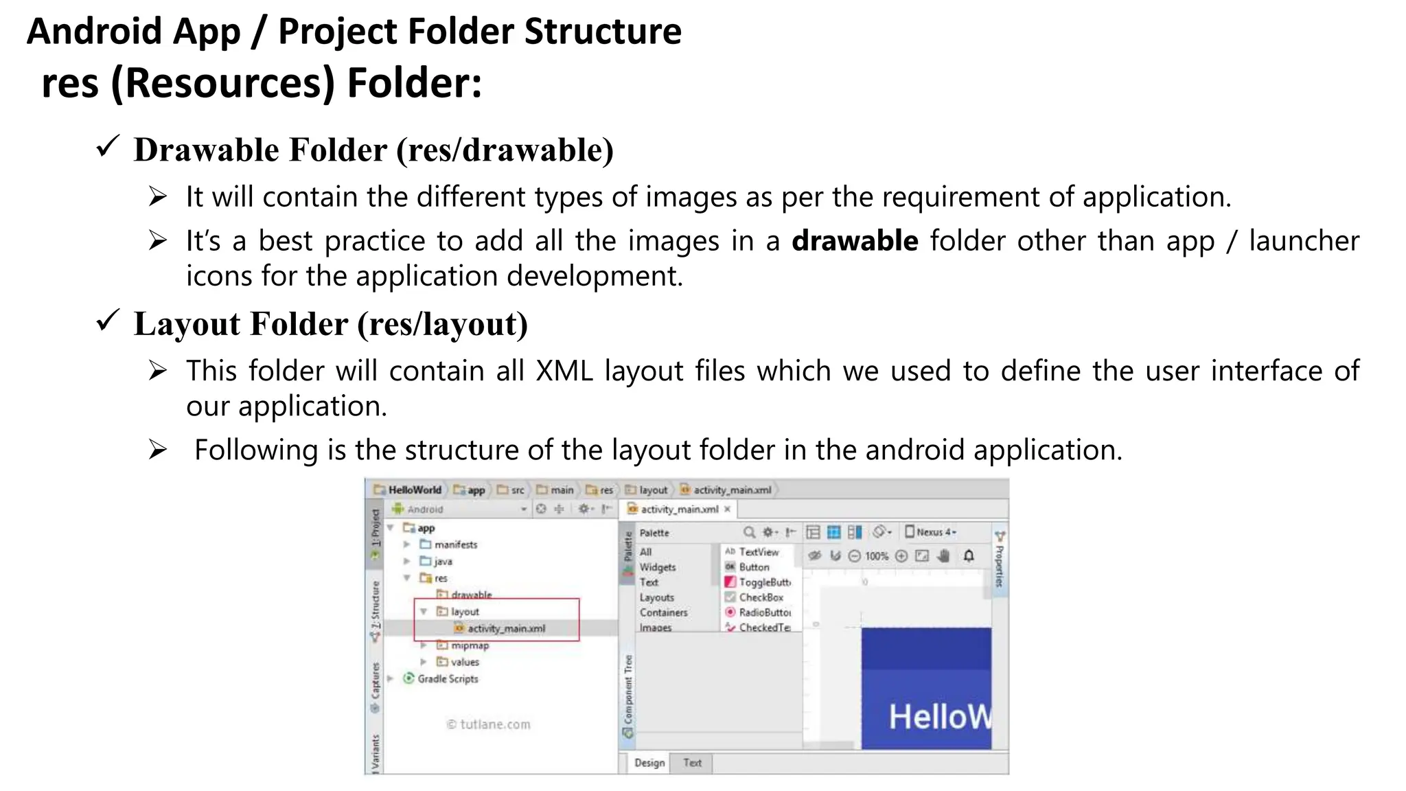 Mobile Application Development-Components and Layouts | PPTX