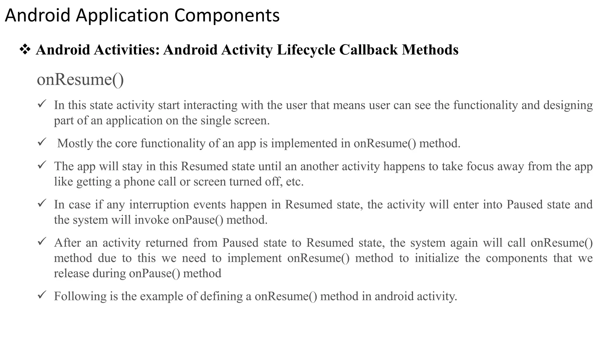 Mobile Application Development-Components and Layouts | PPTX