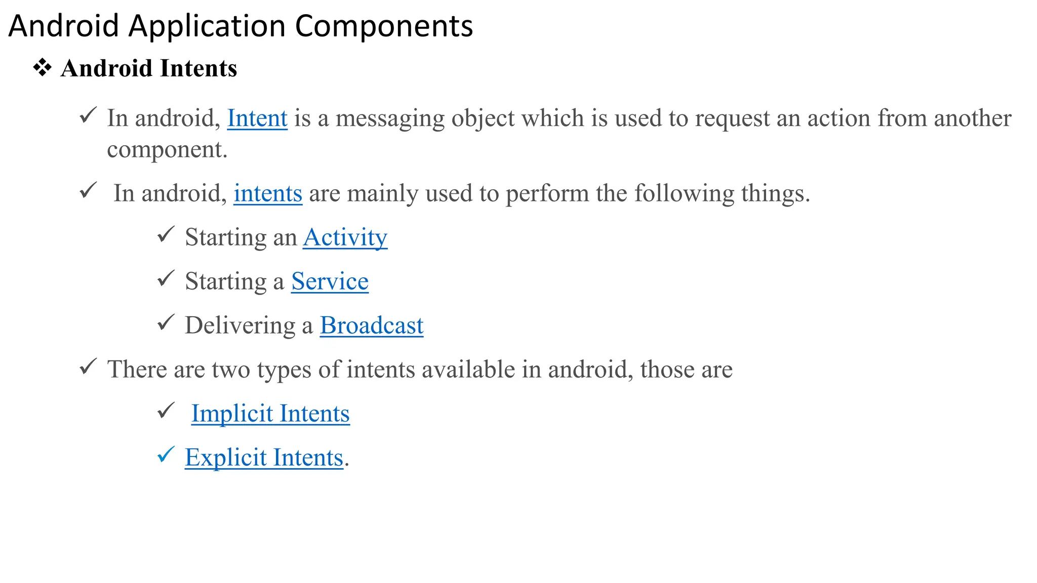 Mobile Application Development-Components and Layouts | PPTX