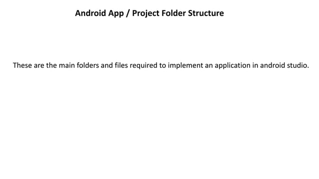 Mobile Application Development-Components and Layouts | PPTX