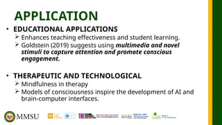 Understanding Attention and Consciousness: Cognitive Processes and ...