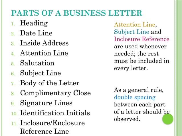 CHAPTER 3: Lesson 3.2 TYPES of business Letters | PPT