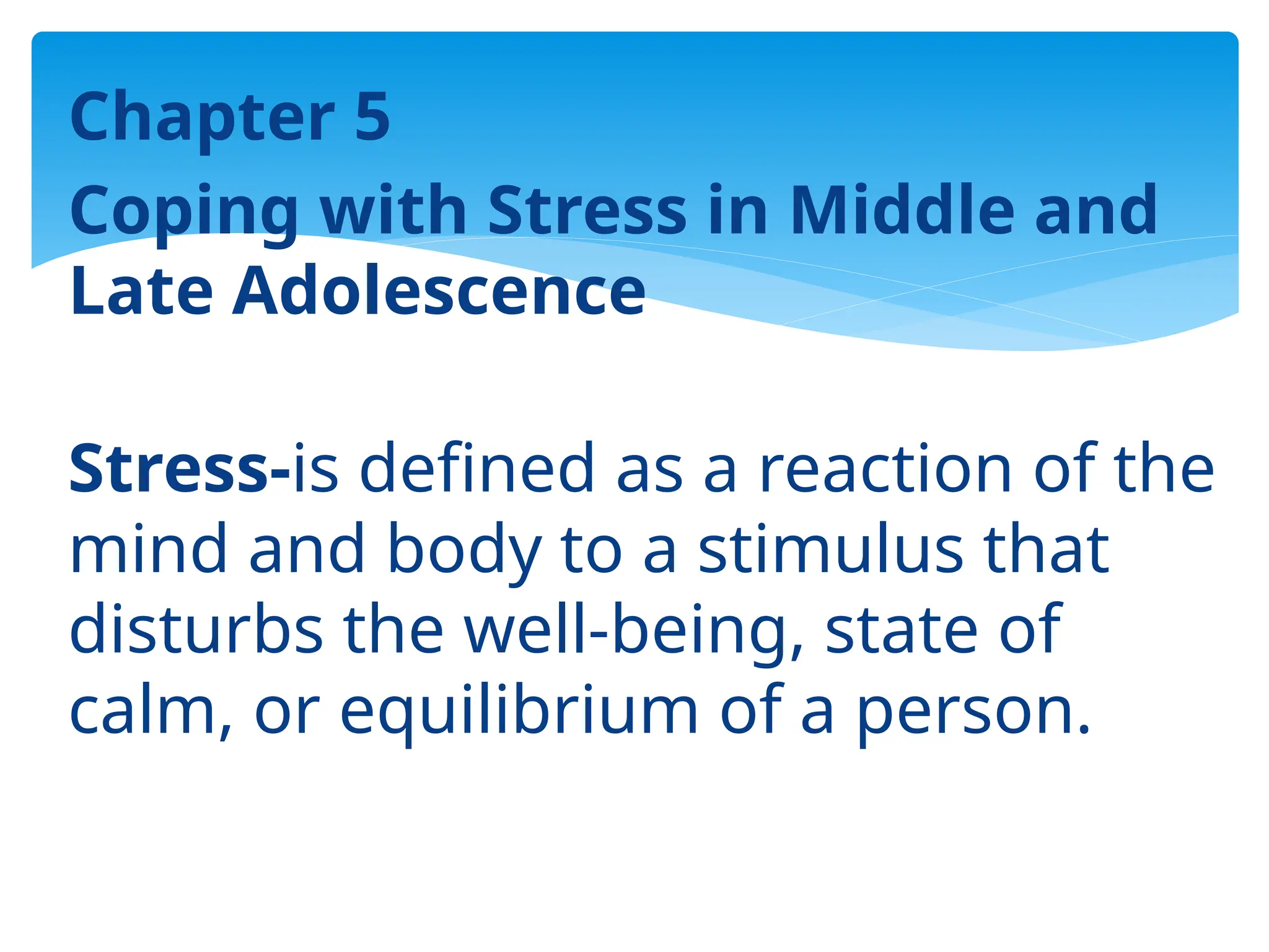 Personal Development, Stages in Middle and Late Adolescence | PPTX