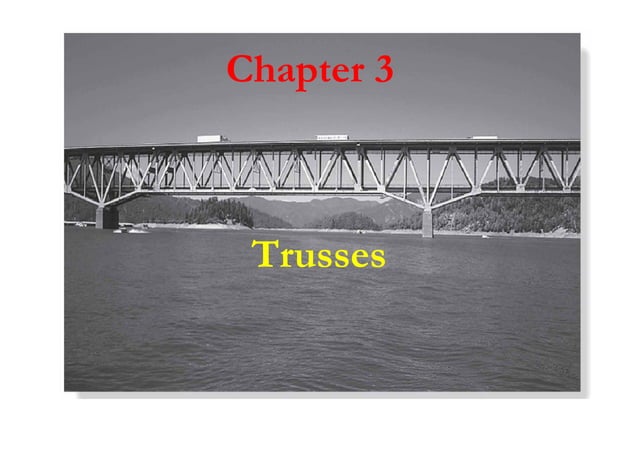 Chapter 3-analysis of statically determinate trusses | PDF