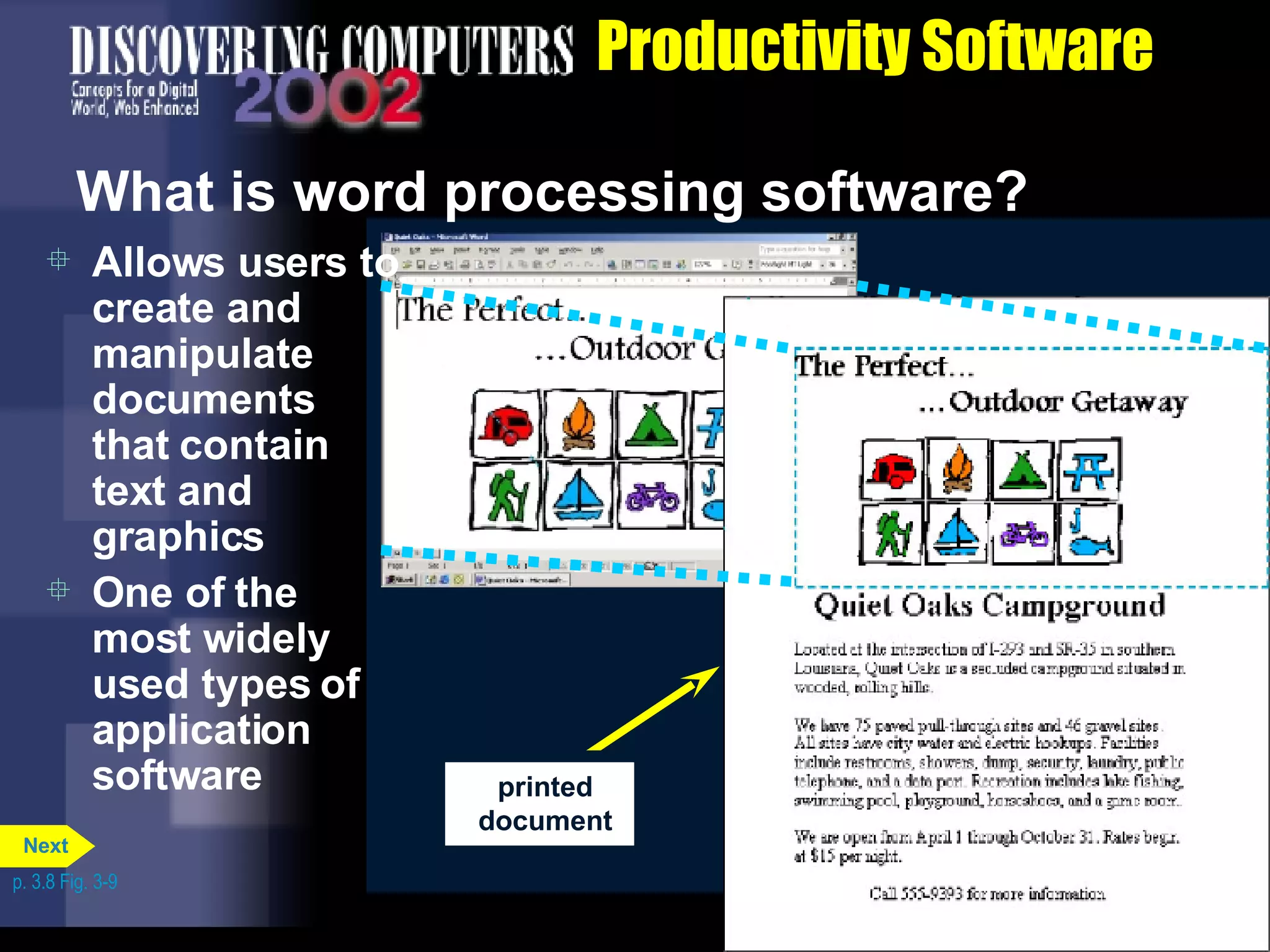 Chapter 3 Application Software | PPT | Operating Systems | Computer ...