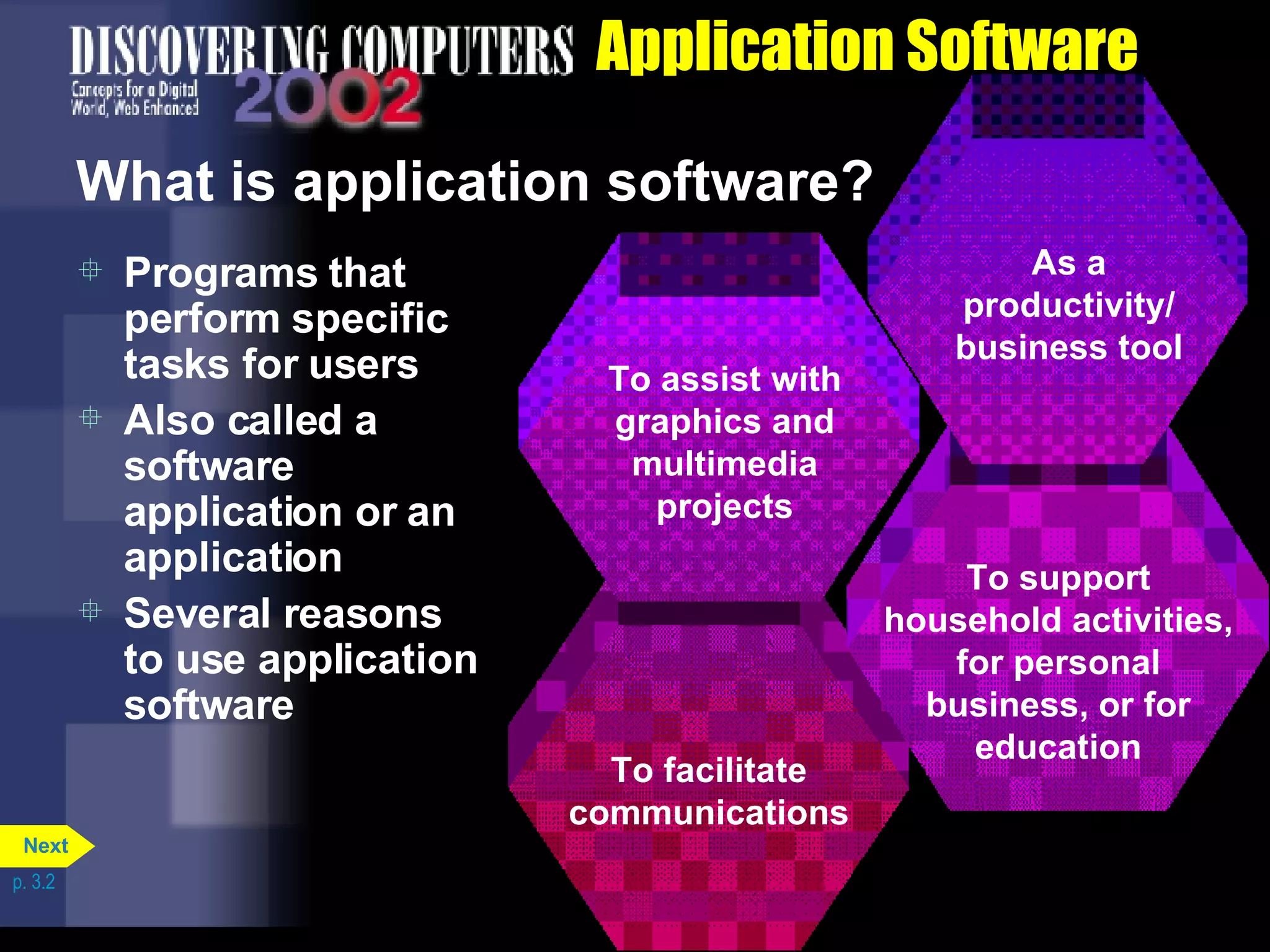 Chapter 3 Application Software | PPT