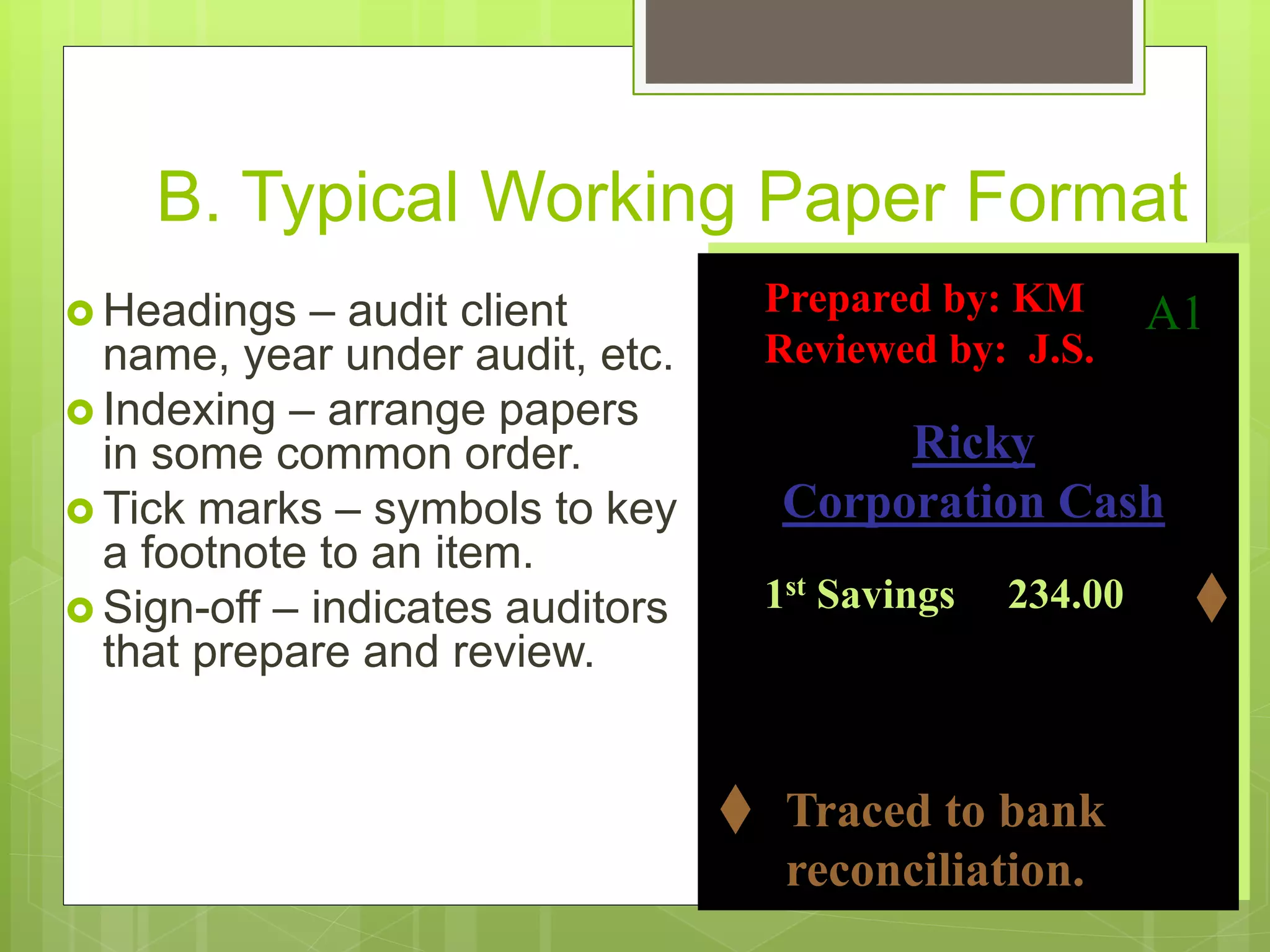 Chapter 3 -Audit evidence | PPT