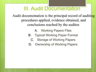 Chapter 3 -Audit evidence | PPT