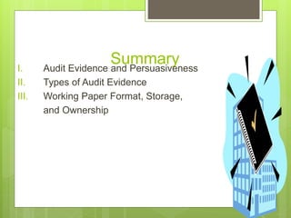 Chapter 3 -Audit evidence | PPT