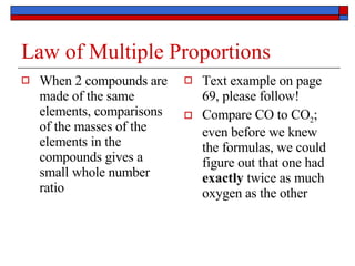 Chapter 3 Dalton | PPT