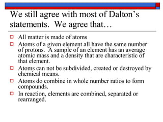 Chapter 3 Dalton | PPT