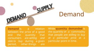 Chapter - 3 - Demand - Supply - Analysis. | PPTX