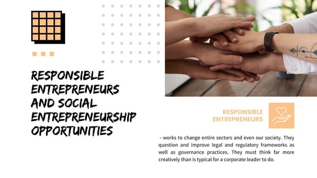 THE ETHICAL AND SOCIAL RESPONSIBILITIES OF ENTREPRENEURS | PDF ...